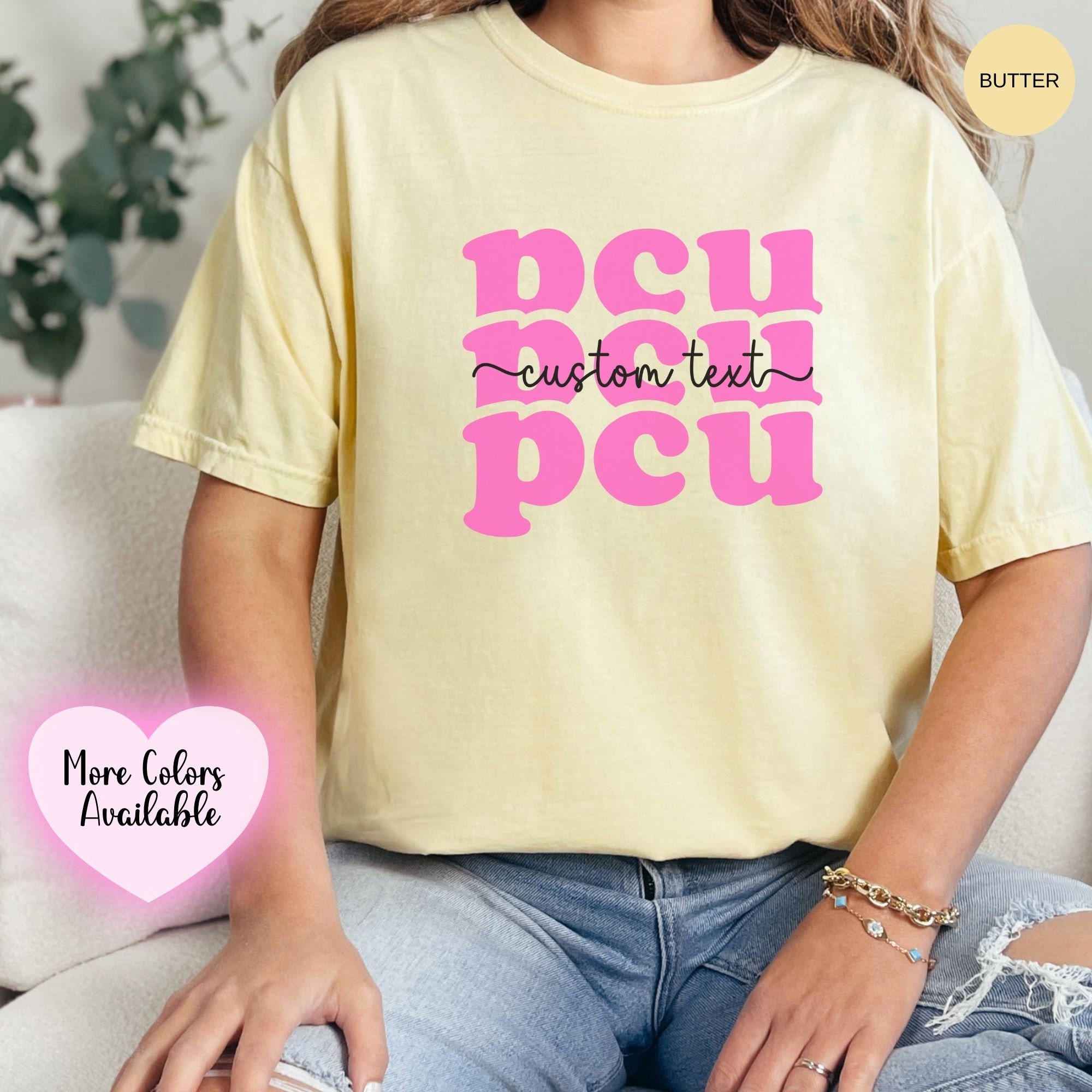 Comfort Colors® PCU Nurse Shirt, Pcu Nurse T Shirt, PCU Tshirt, Nurse ...