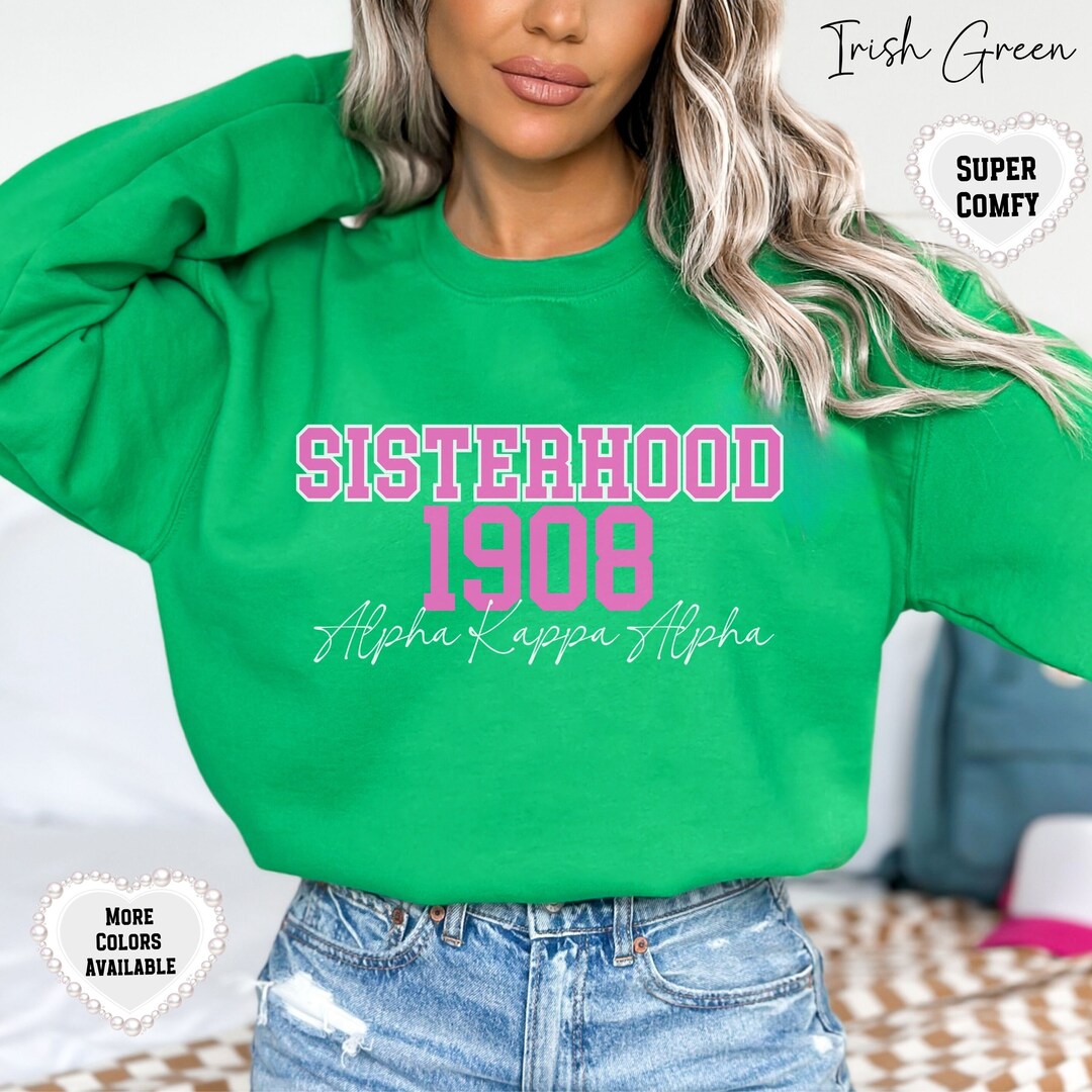 1908 AKA Gift, AKA Shirts, AKA Sweatshirt, Aka Top, Aka Gifts, Alpha ...