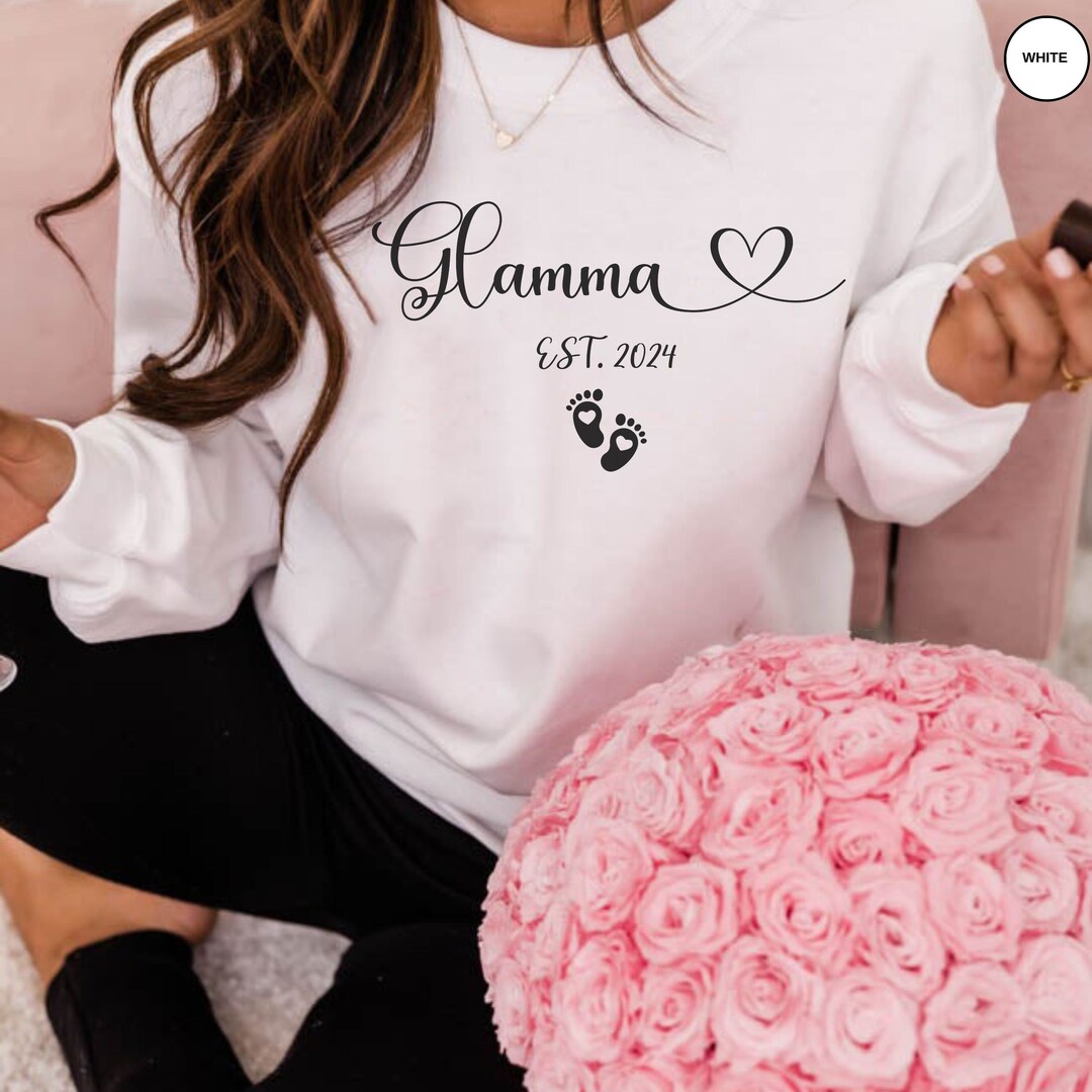 Glamma Sweatshirt, Grandma Christmas Gifts, Glamma Gifts, Glamma ...