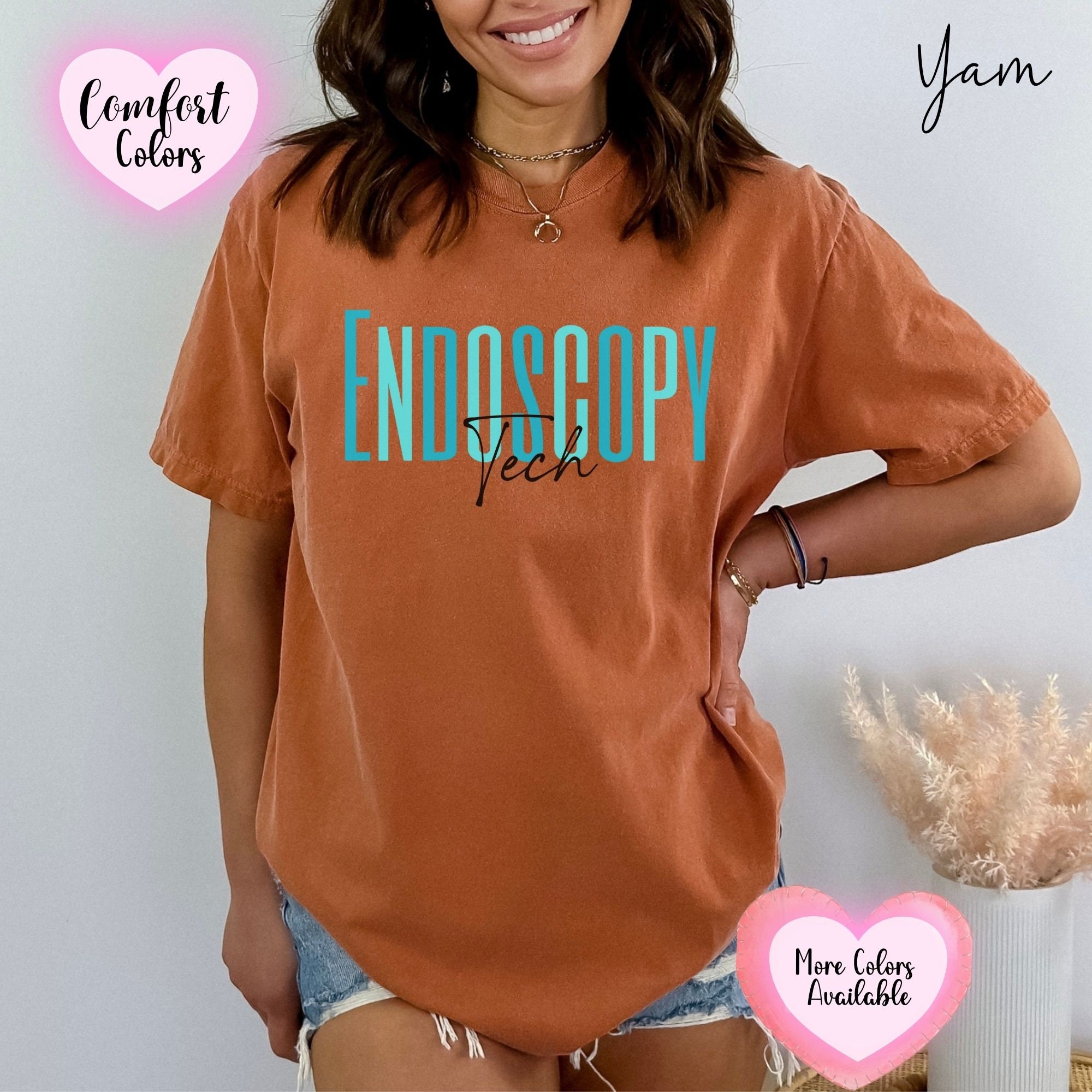 Comfort Color Endoscopy Tech Shirt, Endoscopy Squad, Endoscopy Crew ...