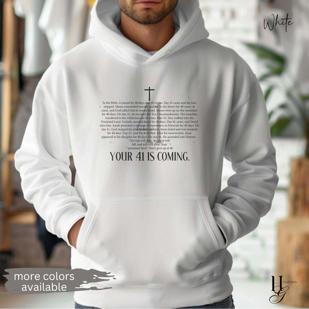 Your 41 Coming Christian Aesthetic Sweatshirts Godly Men Bible Verse ...