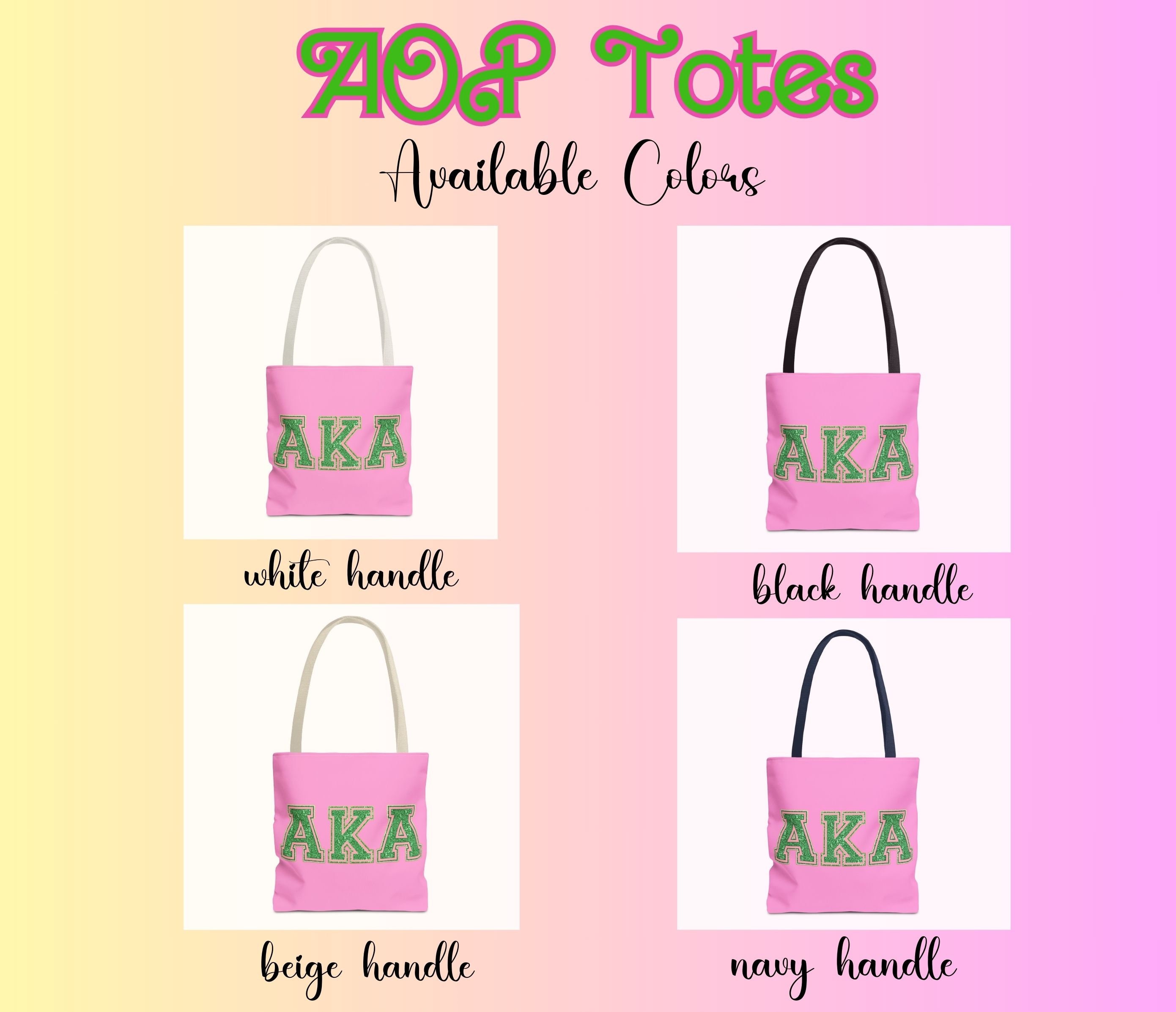 Personalized AKA Gift, AKA Tote Bag, Aka Gifts, Custom Alpha Kappa ...