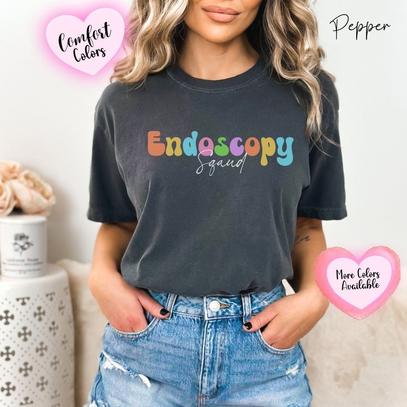 Custom Endoscopy Crew Shirt, Endoscopy Tech, Endoscopy Nurse, Nursing ...