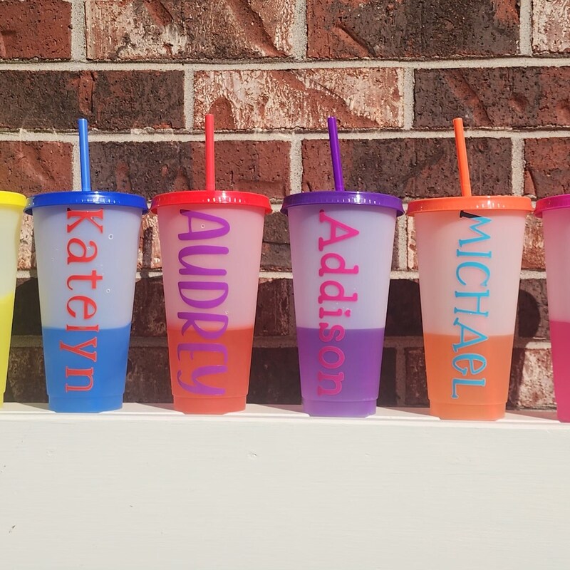 Color Changing Cups - Etsy
