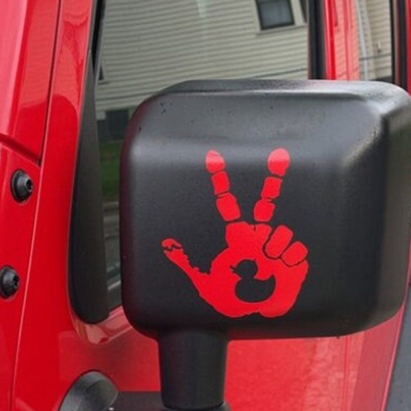 Jeep Wave Decal - Etsy