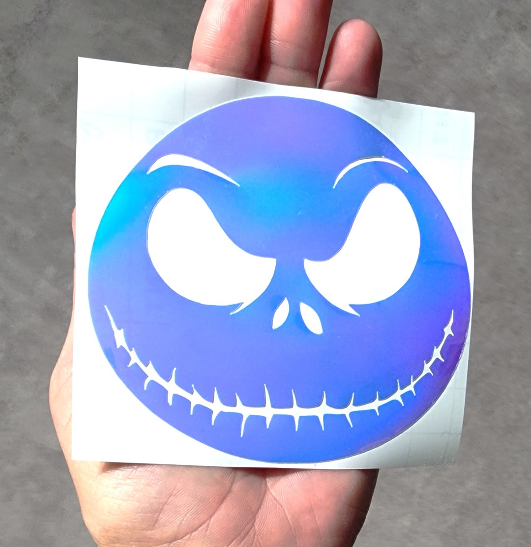 Jack Skellington Vinyl Decal, Nightmare Before Christmas Sticker ...