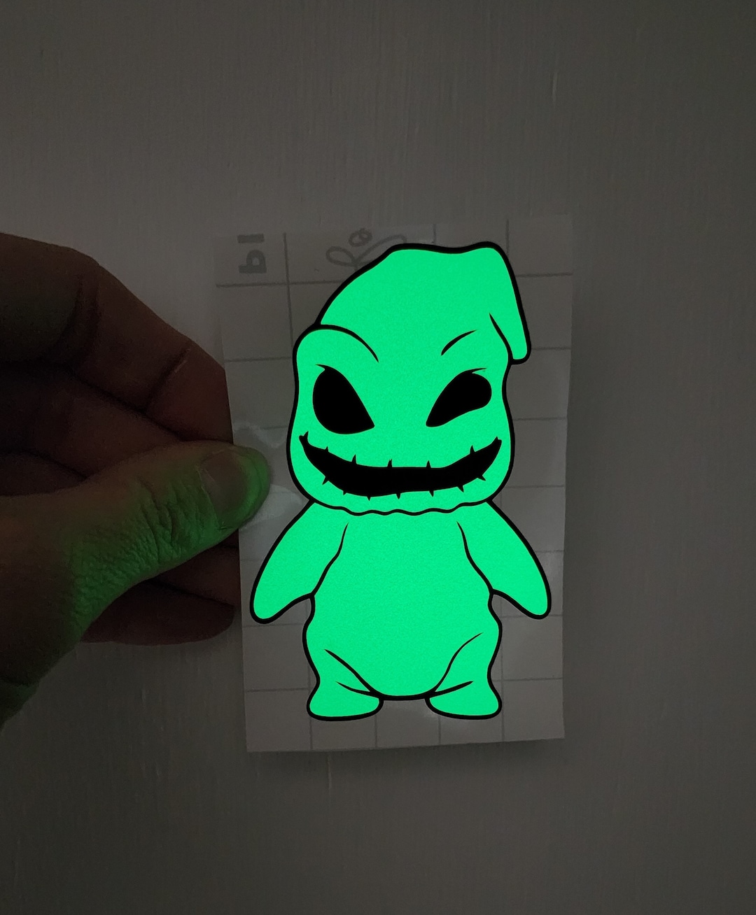 Oogie Boogie Vinyl Decal, Nightmare Before Christmas, Oogie Boogie ...