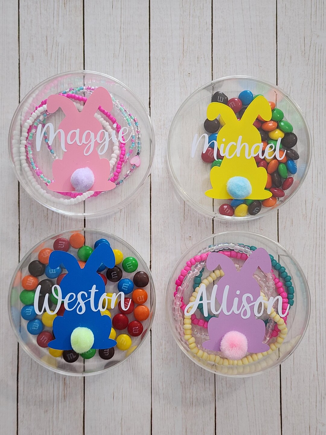 Personalized Easter Candy Container: Kids Easter Basket Stuffer - Etsy
