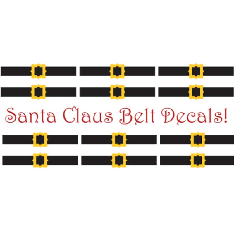 Santa Belt Buckle - Etsy