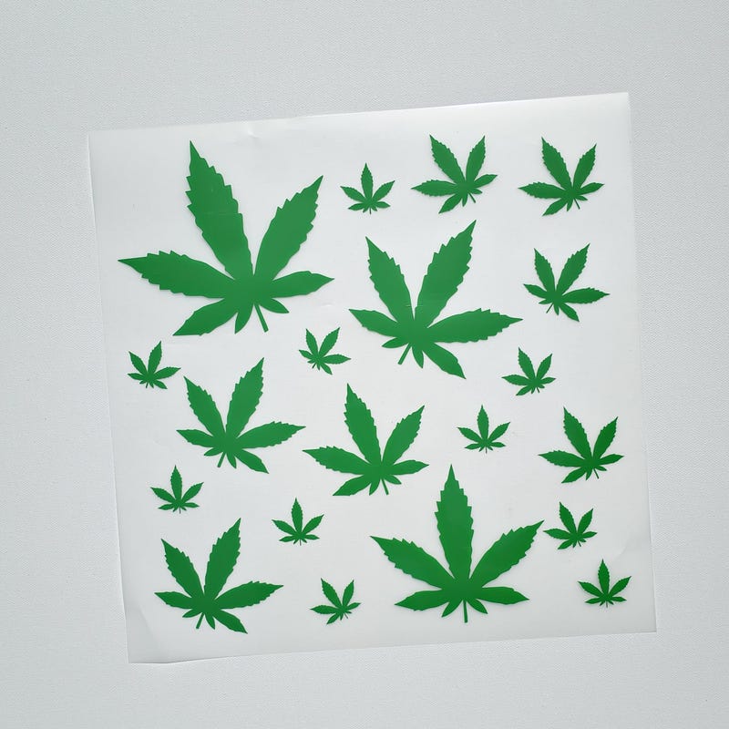 Pot Leaf Stickers - Etsy