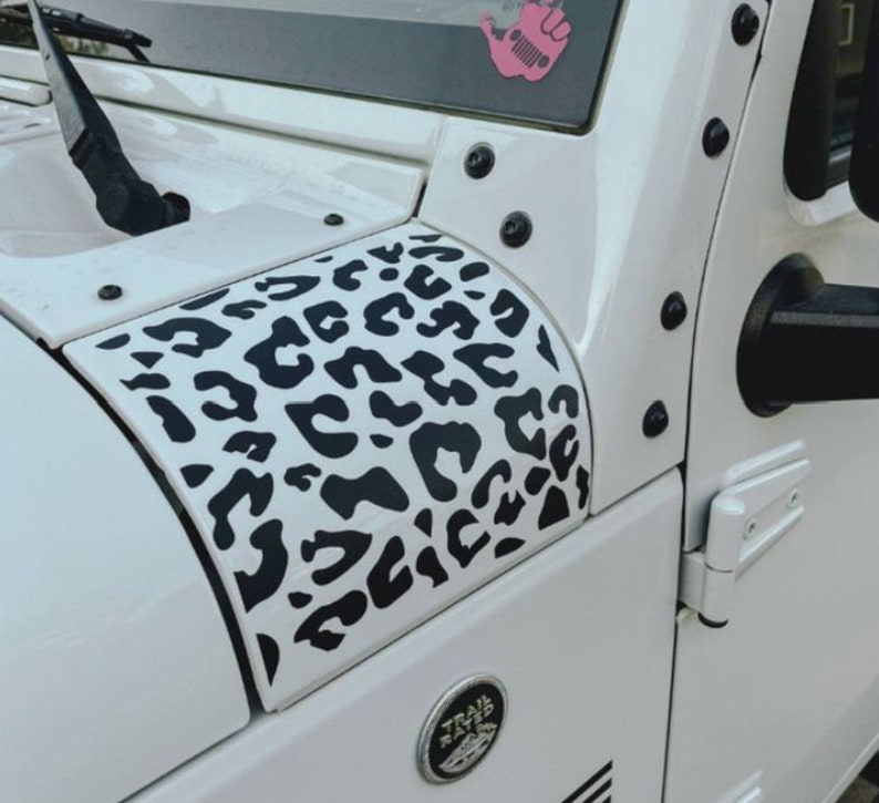 Leopard Print Decal Cheetah Print Leopard Print Sticker - Etsy