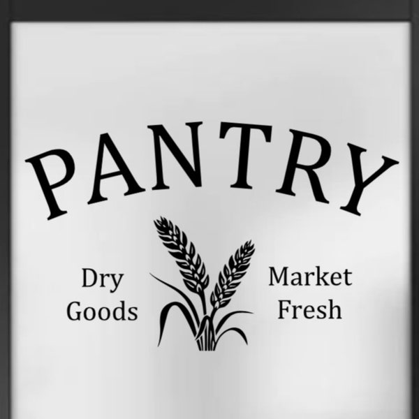 Pantry Sign - Etsy