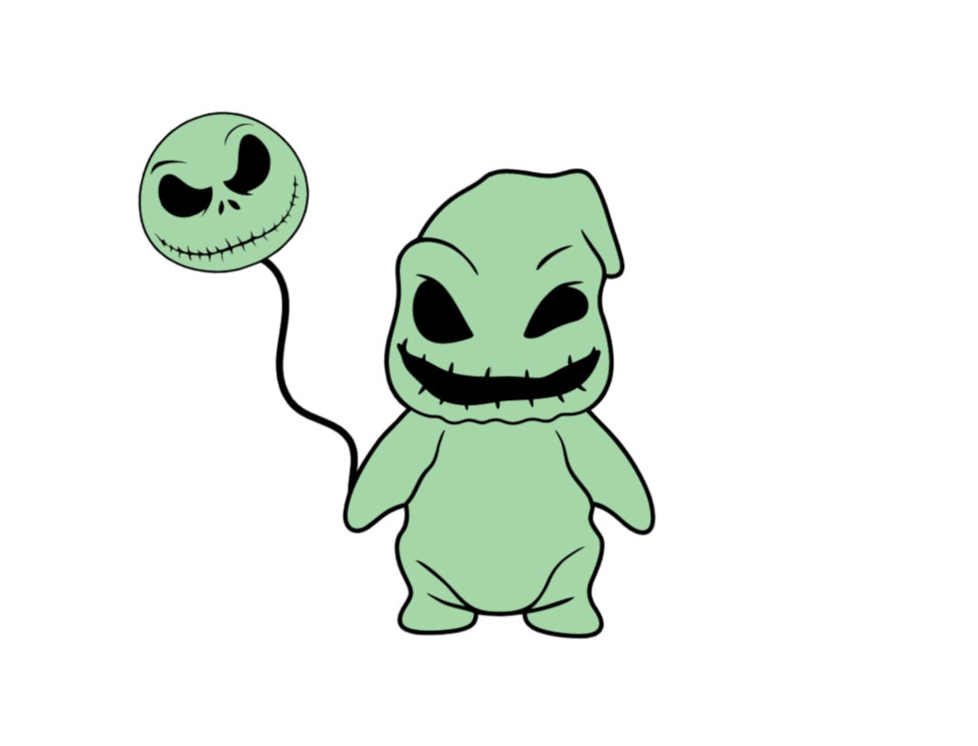Oogie Boogie Vinyl Decal, Nightmare Before Christmas, Oogie Boogie ...