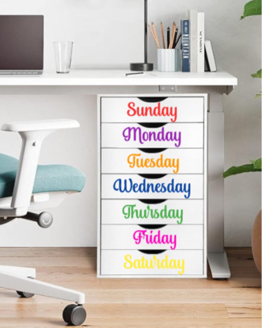Days of the Week Label Set, Days of the Week Stickers, Home ...