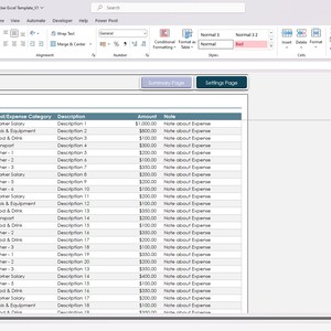 Project Cost Tracker Excel Template, Project Expense Tracker Excel ...