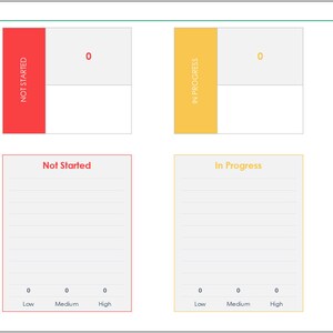 Task Tracker Excel Template, Task List Planner Excel Template, Excel ...