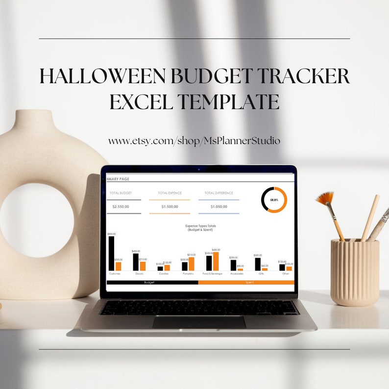 Halloween Budget Tracker Excel Template, Halloween Expense Tracker ...