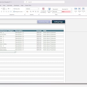 Project Cost Tracker Excel Template: Expense & Budget Management - Etsy