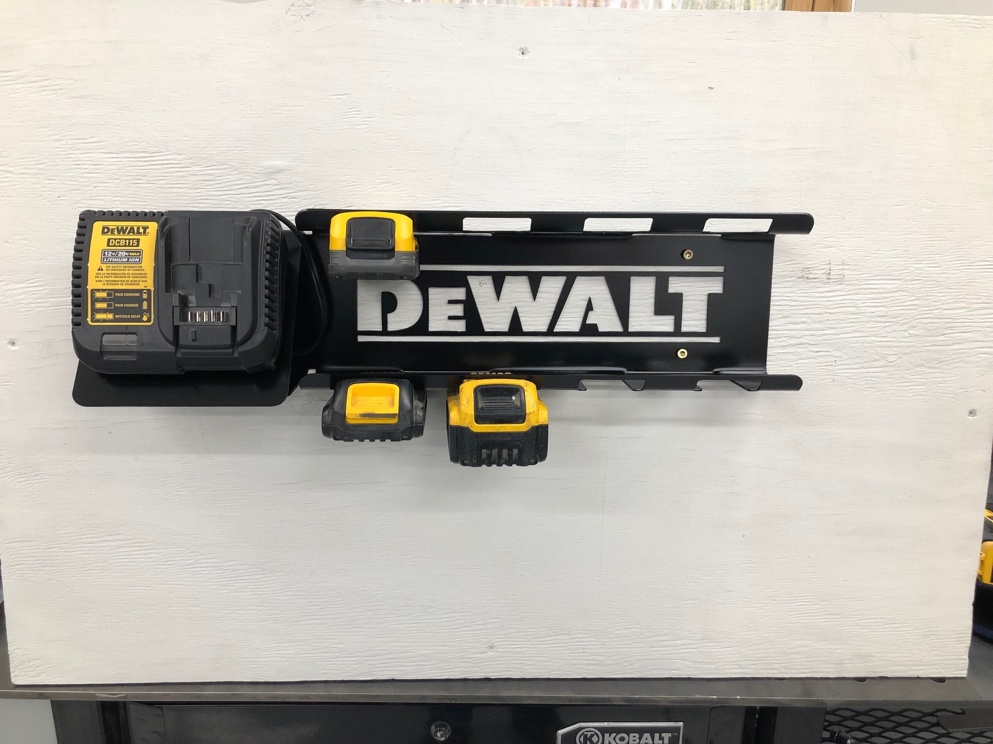 Dewalt 20V Battery and Charger Holder - Charging Station - Etsy