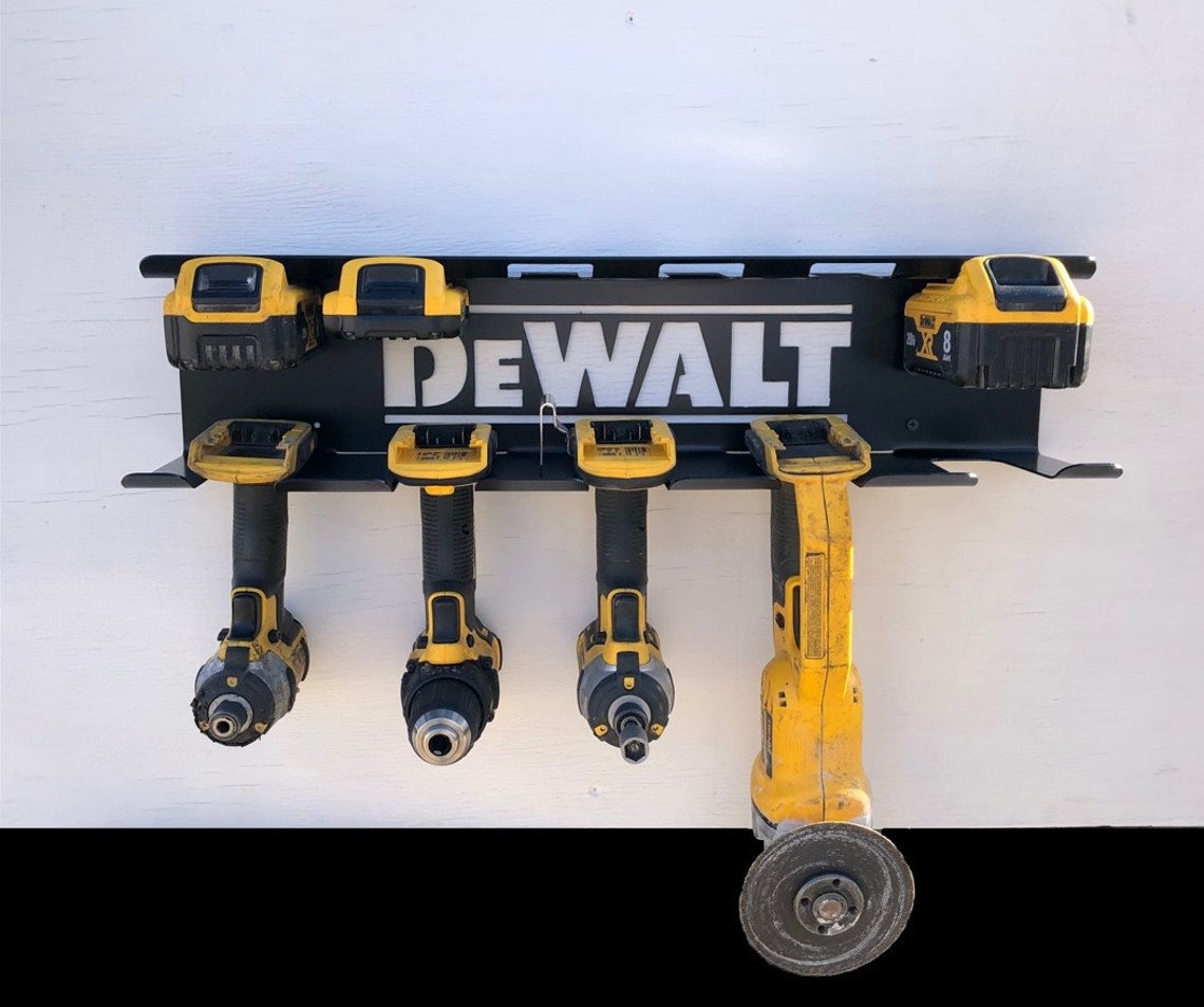 Dewalt 20V Battery and Tool Holder - Etsy