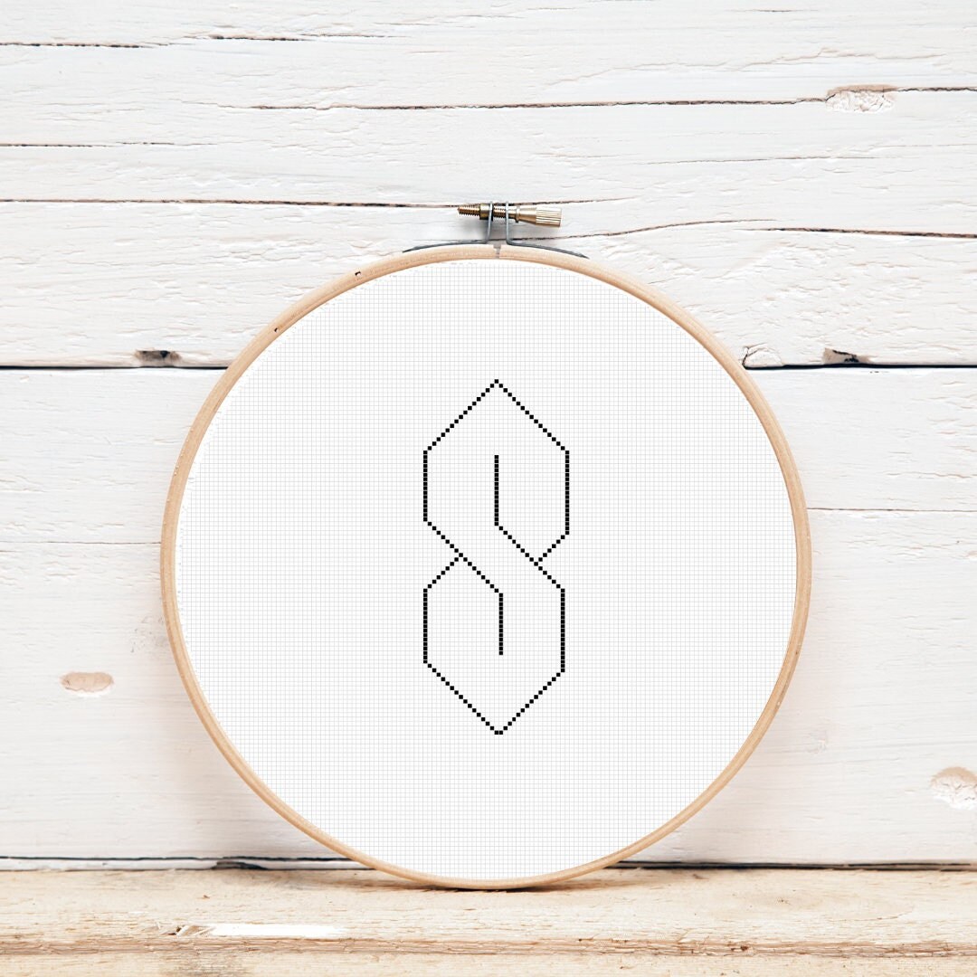 Cross Stitch Pattern / the S / Millennial / 90s / 2000s / Instant ...