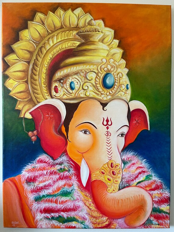 Indian God Oil Paintings
