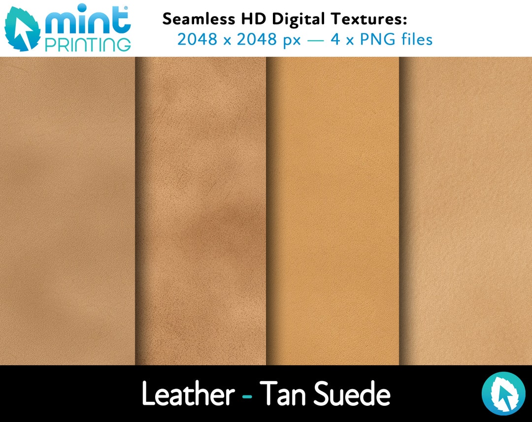 Leather - Seamless HD Textures - Tan Suede - Etsy