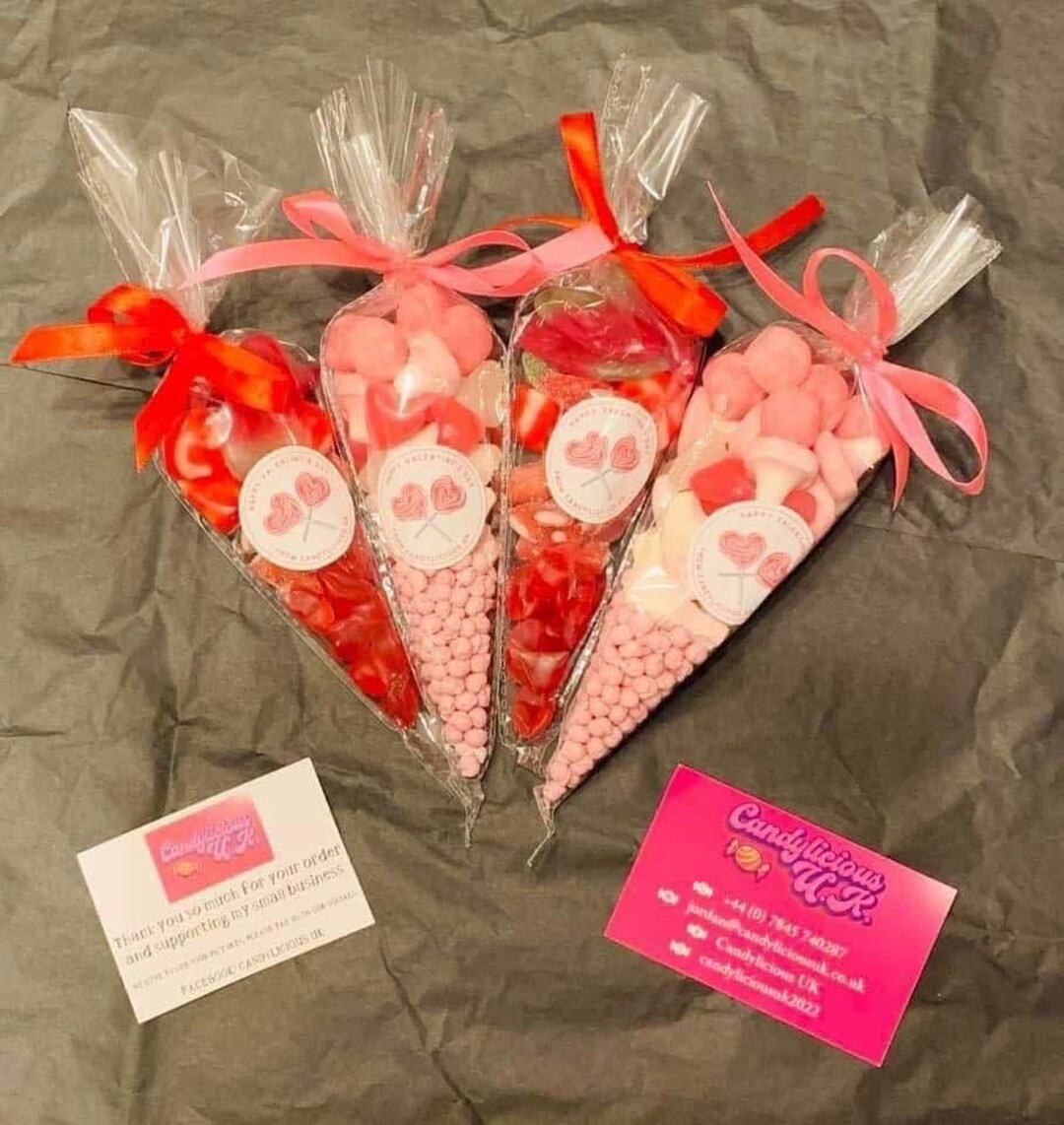 Valentines Sweet Cones. Valentines Sweets. Valentines Gifts, Sweet ...