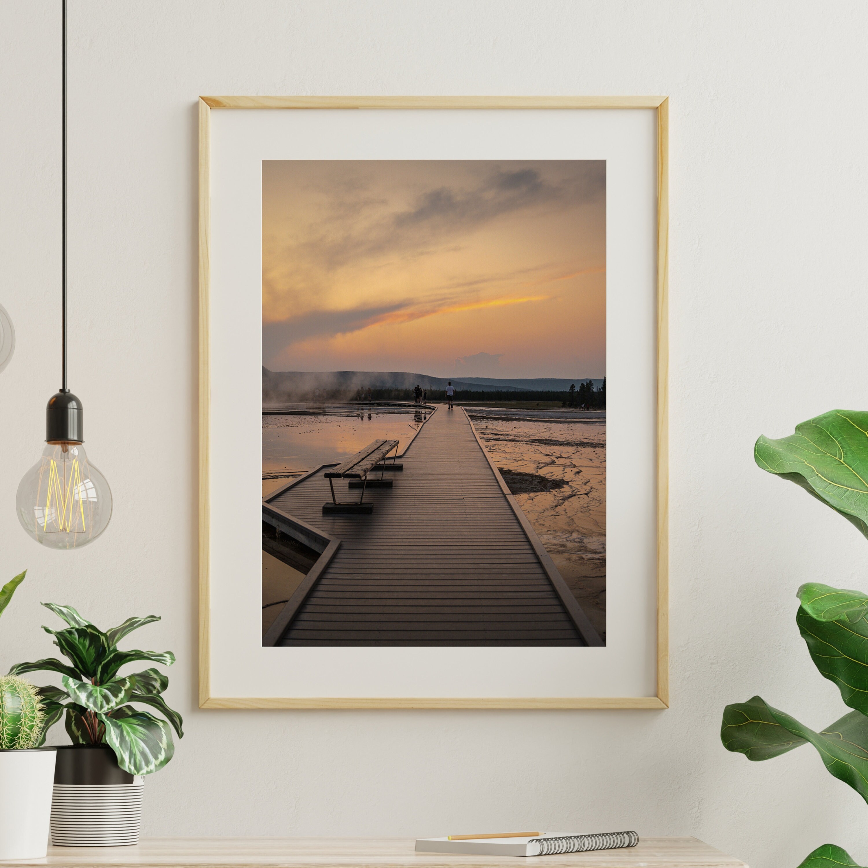 Yellowstone Sunset Limited Edition Fine Art Print I Wall Decor I ...