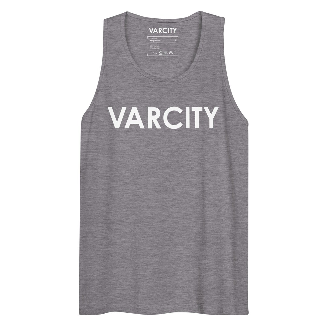 Mens Varcity Brand Tank - Etsy