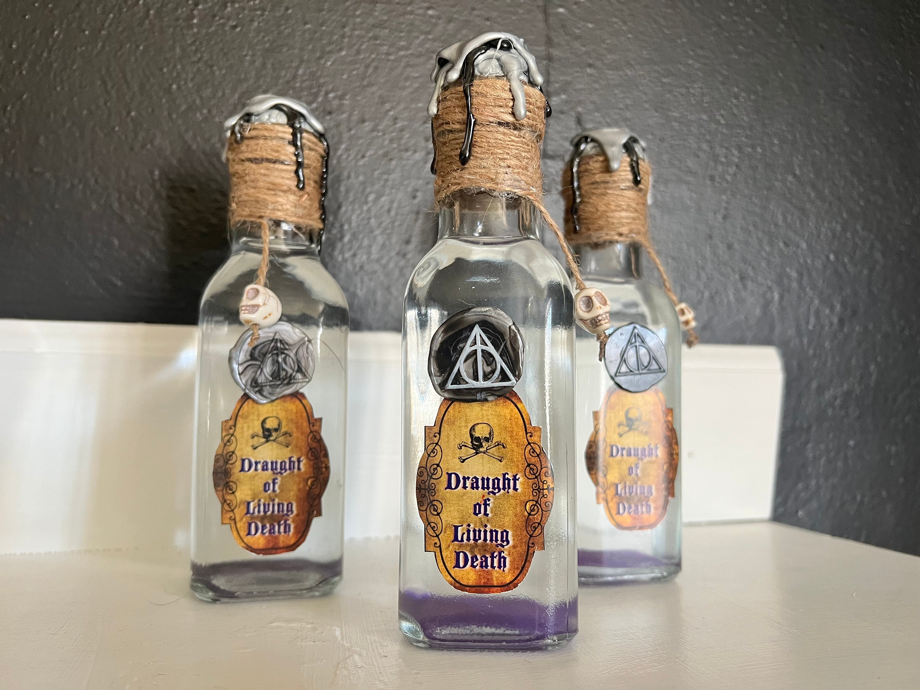 Inspired Draught of Living Death Potion, Potter Gift, HP Inspired Prop ...