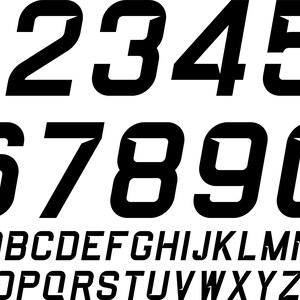 MX BMX Font Speed Racer - Svg Cut File, DXF, Png, Eps, Ai, Jpg - Cricut ...