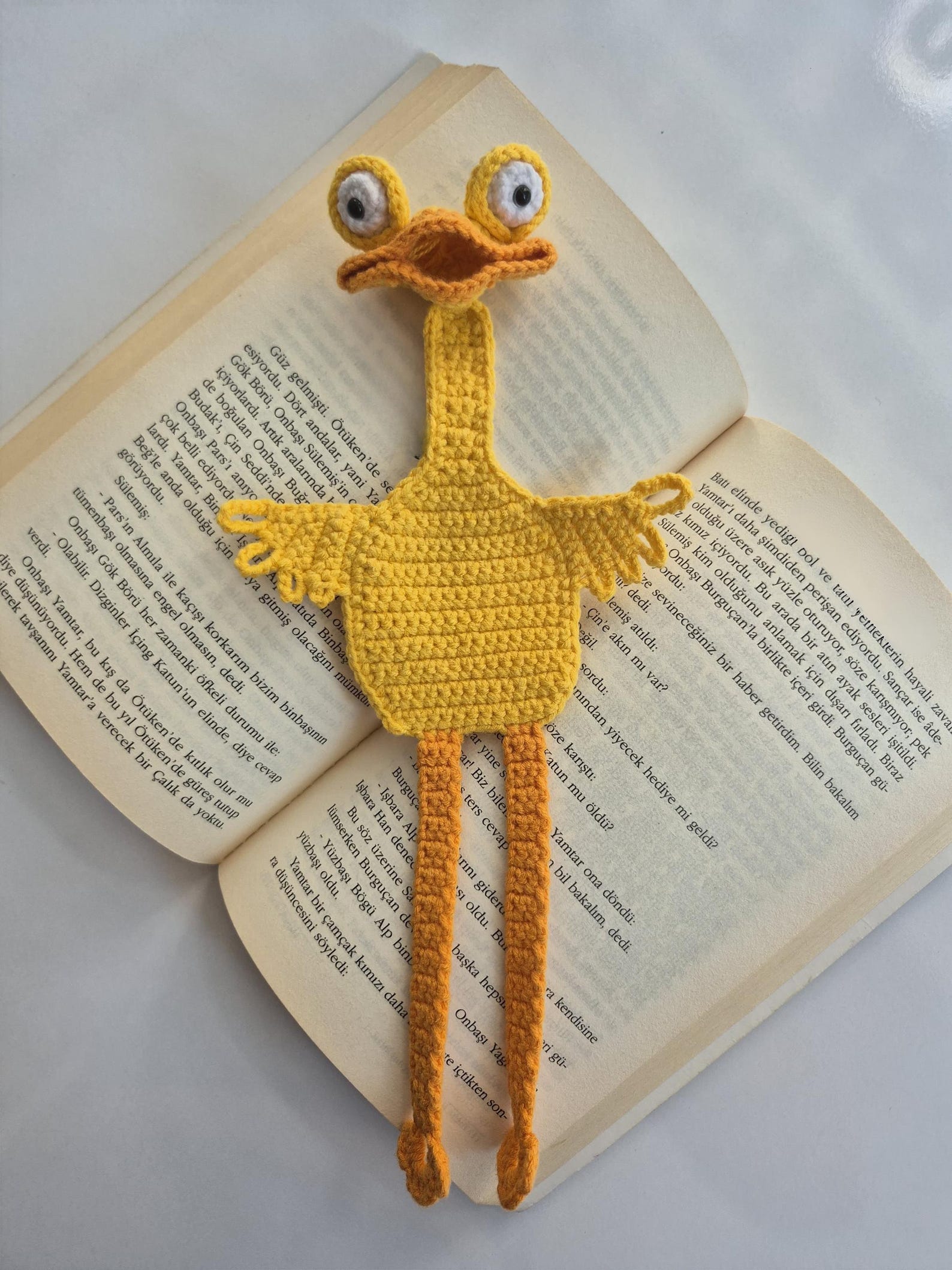 Funny Duck Bookmark Crochet Pattern: Easy Amigurumi PDF Tutorial - Etsy