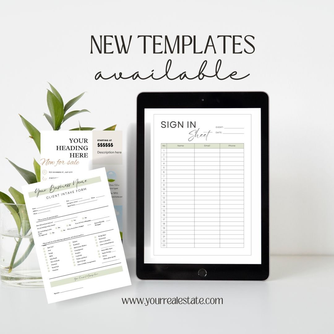 Essential Real Estate Agent Template Bundles, Listing Details, Template ...