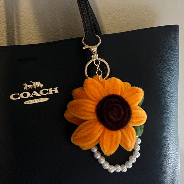 Pipe Cleaner Keychain - Etsy