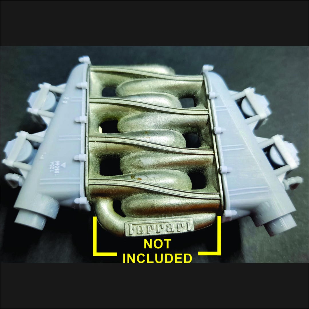 1/8 Pocher Ferrari F40 Intake Plenum & Ignition Upgrade - Etsy