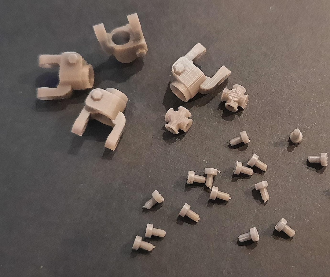1/8 1/12 Universal Joints CLAMP TYPE - Functional / Posable - Resin - Etsy