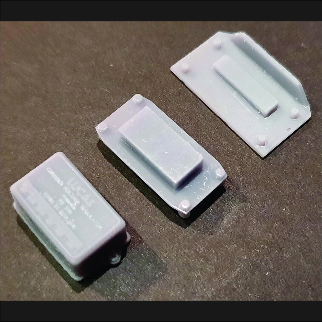 1/8 Revell Monogram Jaguar XKE E-type Lucas Voltage Regulator Kit Resin ...