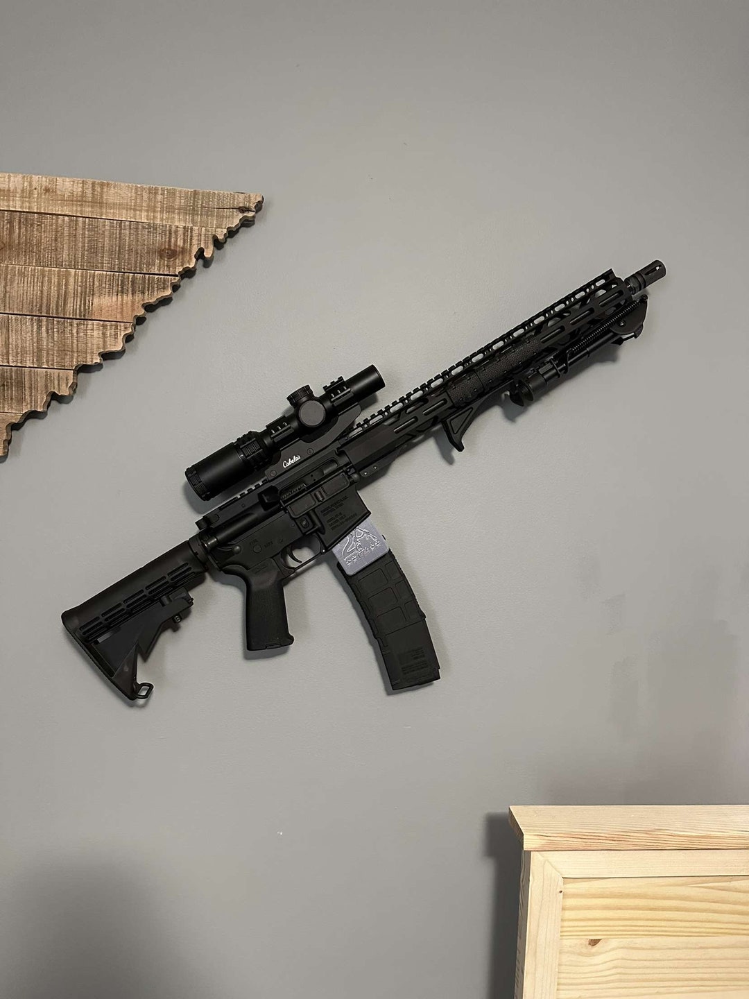 AR 15 Wall Mount - Etsy