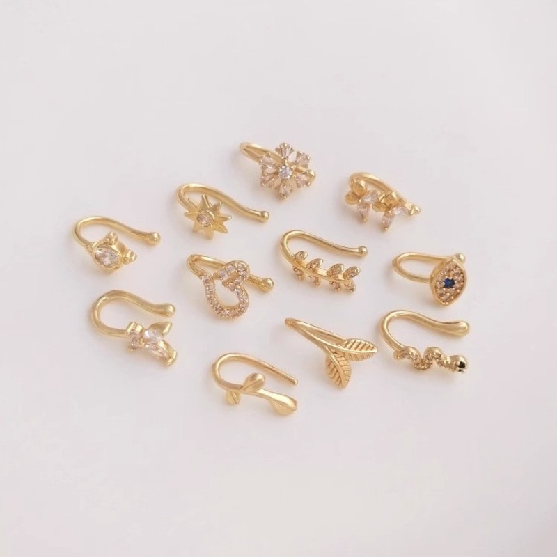 Cuff Nose Ring - Etsy