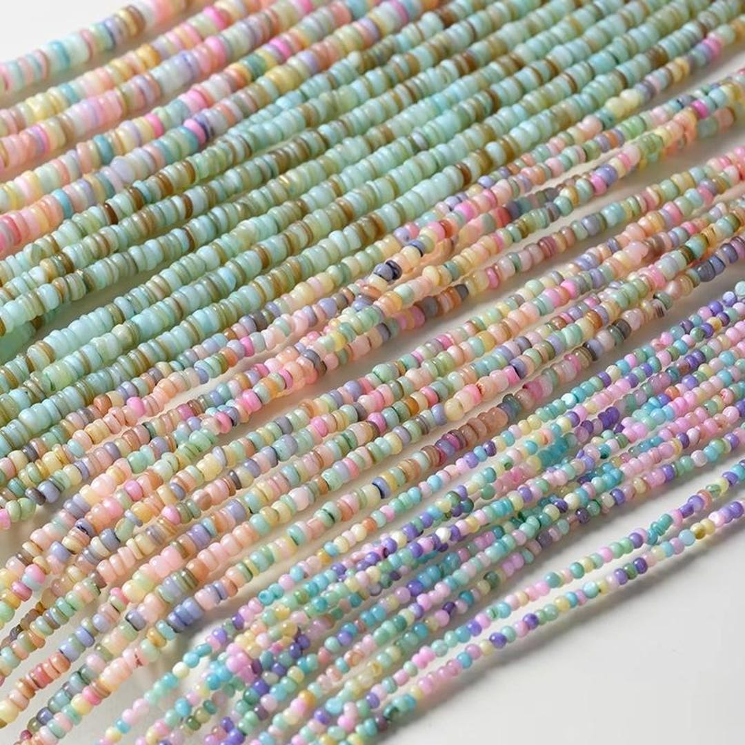 Natural Shell Chunk Irregular Pearl Rice Bead Handmade Beading DIY ...