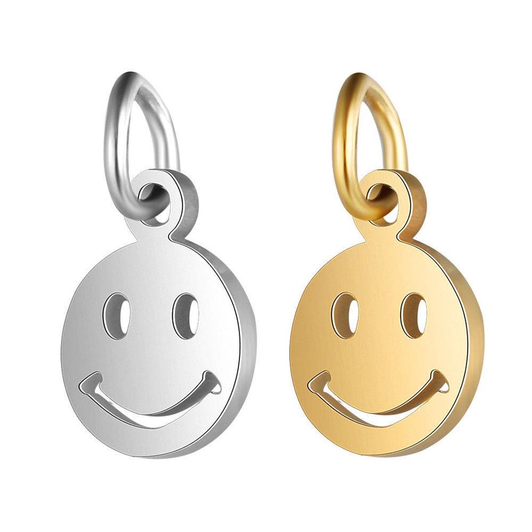 Titanium Smile Face Pendant, Smile Cute Pendant Pendant, Stainless ...