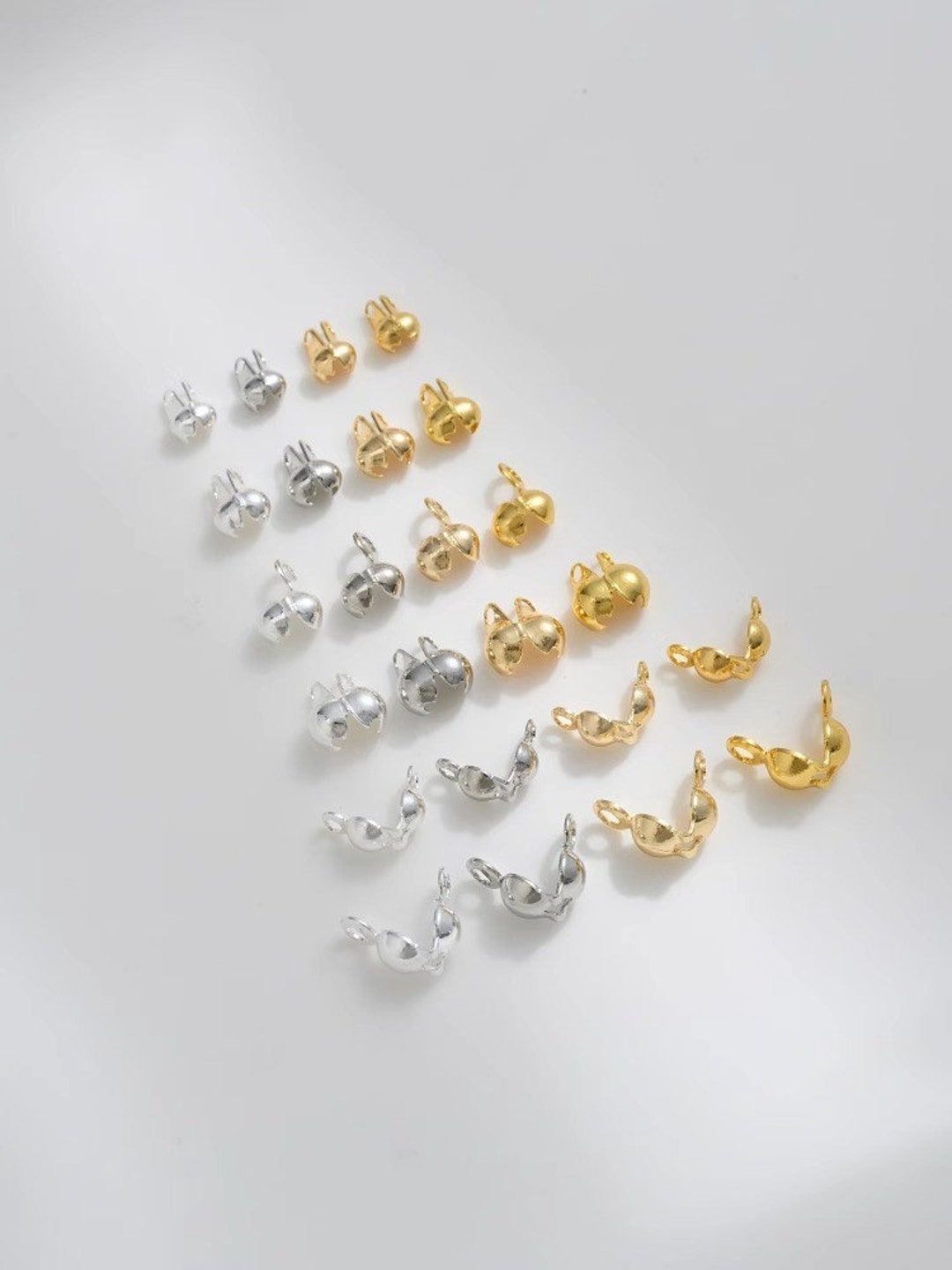50pcs+bracelet Necklace End Connection Lock, Bead Closure Buckle, DIY ...