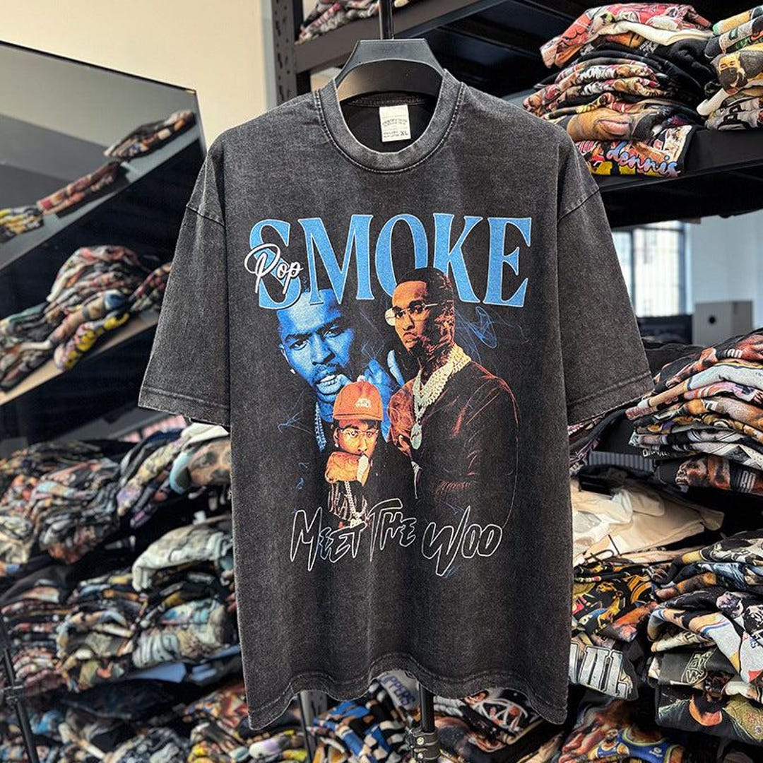 Pop Smoke Tee - Etsy