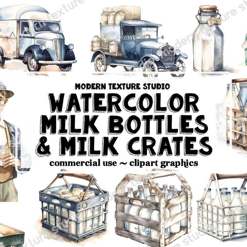 Milk Bottle Crate - Etsy