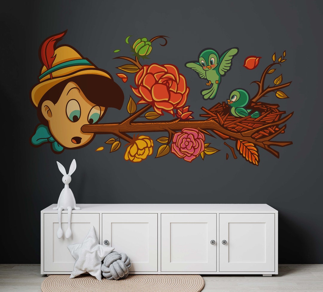 Disney Pinocchio Wall Art Perfect for Baby Nursery or Kid's Room Decor ...