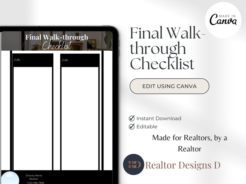 Final Walkthrough Checklist | Buyers Guide | Real Estate Marketing ...