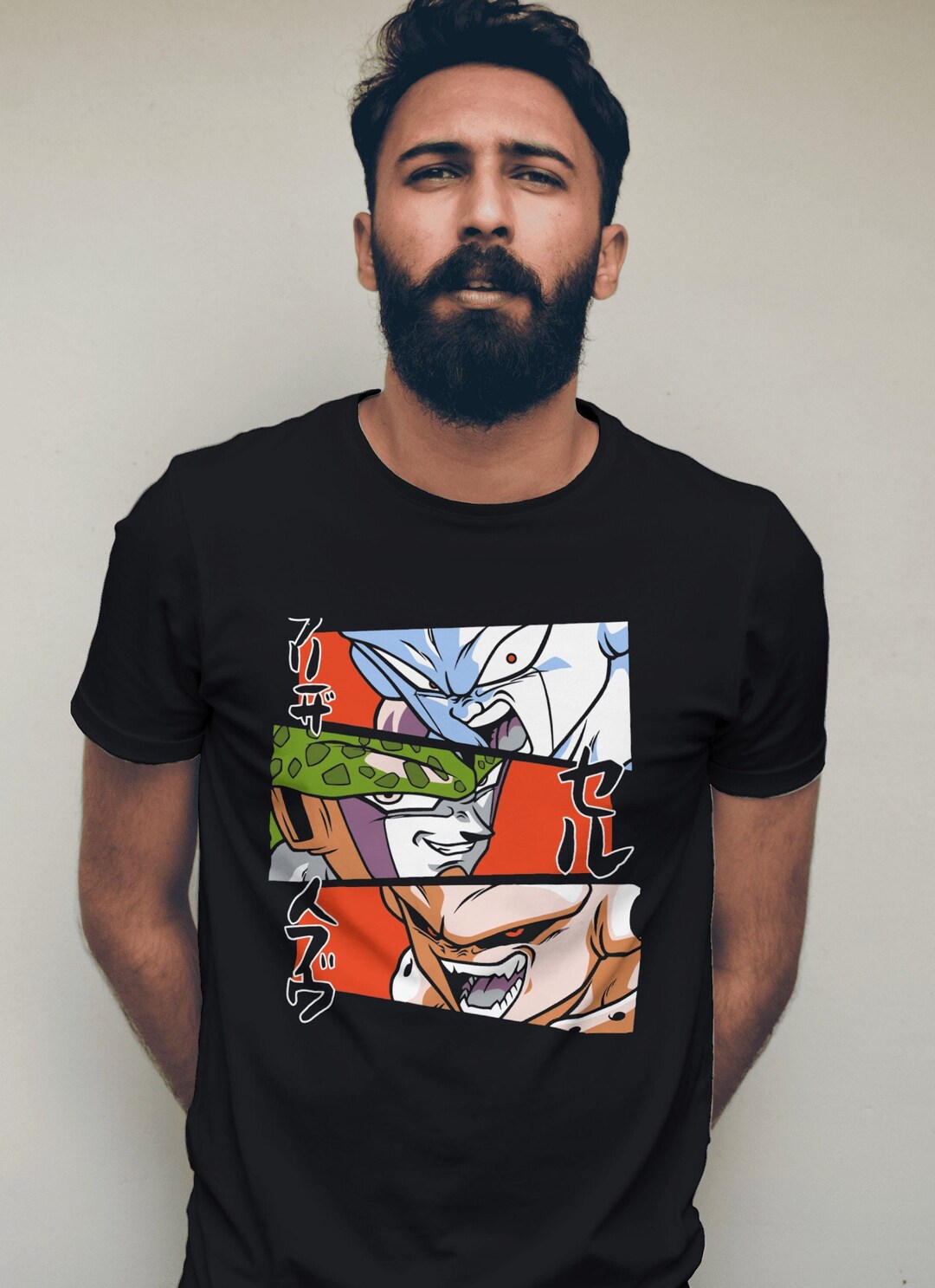 Dragon Ball Z Shirt, Buu Shirt, Anime Tee, Dbz Merch, Cell. - Etsy