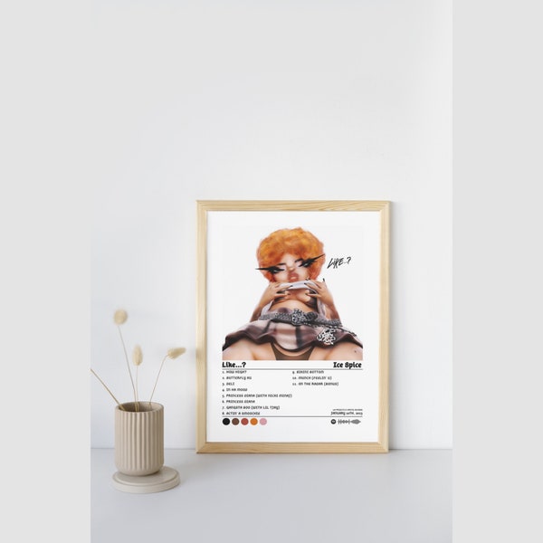 Ice Spice Poster Art - Etsy