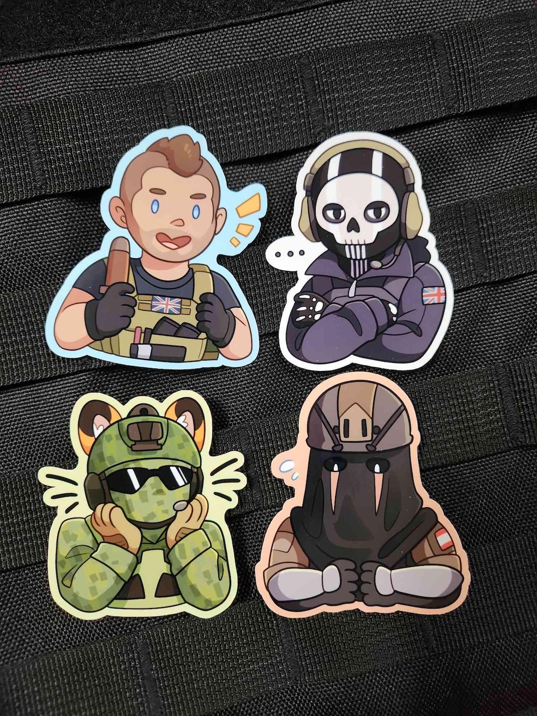 COD Stickers ( Soap , Ghost , Horangi , Konig , Dumbo Konig ) - Etsy